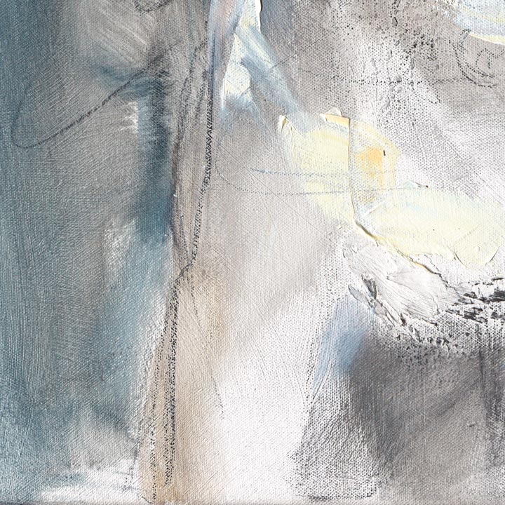 High Is The Moon 4 | Painting by Anna Razumovskaya